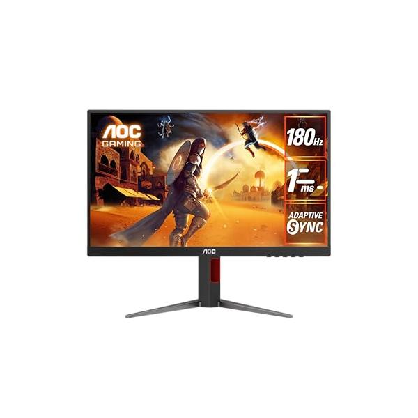 23.8インチ /FHD /180Hz /横縦回転&amp;高さ調整【3年】ブラック/-/24G4/11・Style:23.8インチ /FHD /180Hz /横縦回転&amp;高さ調整【3年】・パッケージ個数:1・IPS、Adaptive...