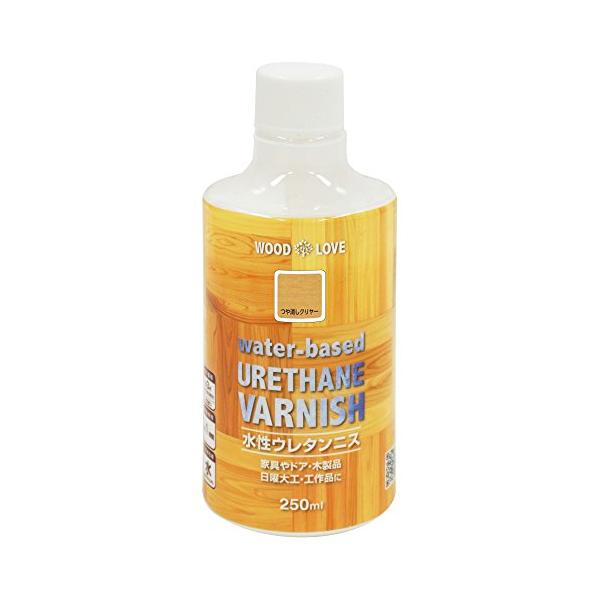 つや消しクリヤ-/250mL/-・Size:250mLColor:つや消しクリヤ-・パッケージ個数:1・容量:250ML・カラー:つや消しクリヤー・用途:屋内木部用・塗り面積:約3m2 タタミ約2枚分(2回塗り)・乾燥時間:約1時間