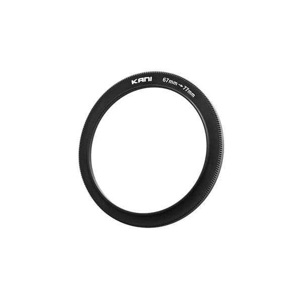 ステップアップリング黒枠/67-77mm/K19179・Size:67-77mmStyle:ステップアップリング・パッケージ個数:1・レンズ側のフィルター枠径よりも大きな径のフィルターが取付可能に・外周部にローレット加工を施し、着脱操作がし...