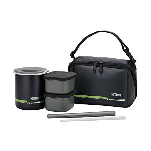 その他マットブラック/ごはん容器500ml (約1合)/DBQ-502 MTBK・Size:ごはん容器500ml (約1合)・パッケージ個数:1・容量:ごはん容器/0.5L(炊く前のお米の量/0.19L(約1合))、おかず容器/0.3L×2...