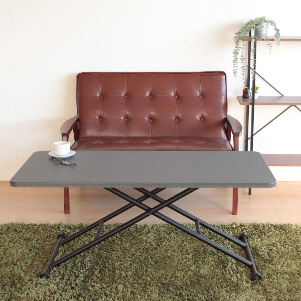 ■サイズ横120cm×奥行60cm×高さは最低11cm〜最高70cmまで調節可能天板サイズ：横幅120cm×奥行60cm収納サイズ：横幅130cm×奥行60cm×高さ11cm■材　質天板：合成樹脂化粧繊維版（PVC）底板：MDF脚　：スチー...