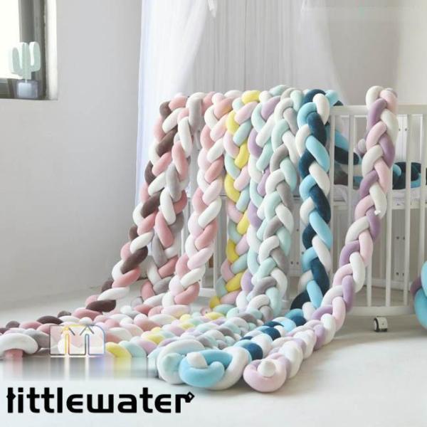 寝返り防止クッション 3本編み ベッドガード ノットクッション ベビー 撮影 モノトーン 布団落下防止*肌に優しい素材で通気性と耐久性に優れて、フレームに赤ちゃんの頭をぶつけないようにやさしく守ります。*上品で独特な北欧風パターン、ベッドや...