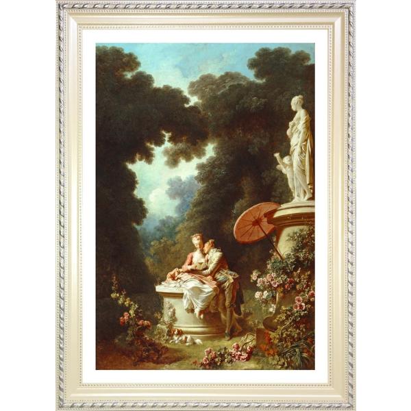 ジャンオノレフラゴナール（Jean Honore Fragonard)【作品名】　The Progress of Love - Love Letters　　【ポスターの仕様】・サイズ/A3サイズ297ミリ×420ミリ・作品イメージ周りには白...
