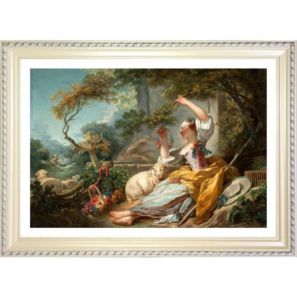 ジャンオノレフラゴナール（Jean Honore Fragonard)【作品名】The Joys of Motherhood　  　　　　【ポスターの仕様】・サイズ/A3サイズ297ミリ×420ミリ・作品イメージ周りには白のマージンを施して...