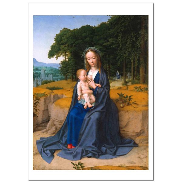 《作家名》ヘラルト・ダヴィト　《作品名》The Rest on The Flight into Egypt 　　【作品技法】・ジークレー技法・作品の色合いは弊社によるオリジナル色彩調整を行ない、彩度・コントラス　ト・明るさ等が豊かに再現され...