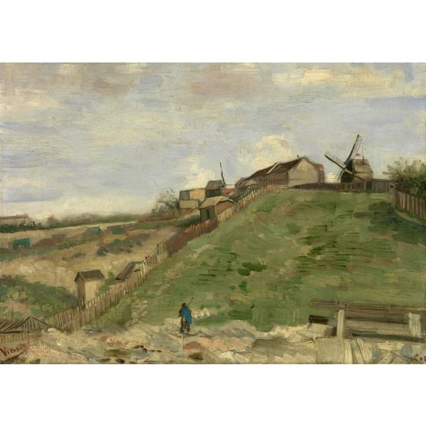 《作家名》フィンセント・ファン・ゴッホ Gogh《作品名》The Hill of Montmartre with Stone Quarry1【作品技法】・ジークレー技法 ・原画のオリジナル画像から弊社独自の色彩調整を行ない、彩度コントラスト...