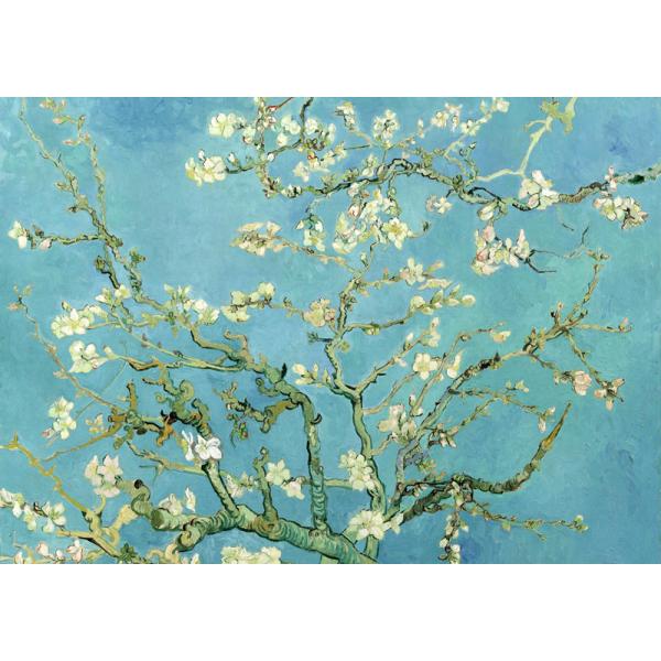 《作家名》ゴッホ Vincent Willem van Gogh《作品名》花咲くアーモンドの枝【作品技法】・ジークレー技法 ・原画のオリジナル画像から弊社独自の色彩調整を行ない、彩度コントラスト明るさ等が豊かに再現されています。・原画上の劣...