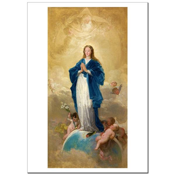 《作家名》ゴヤ Goya 1746年 - 1828年スペインの画家  《作品名》無原罪の御宿り（Immaculate Conception）【作品技法】・ジークレー技法 ・作品の色合いは弊社によるオリジナル色彩調整を行ない、彩度・コントラス...