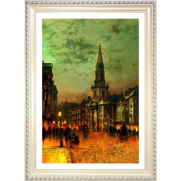 ジョンアトキンソングリムシャウ　John Atkinson Grimshawイギリスの画家【作品名】Blackman Street, London 　【ポスターの仕様】・サイズ/A3サイズ297ミリ×420ミリ・作品イメージ周りには白のマー...