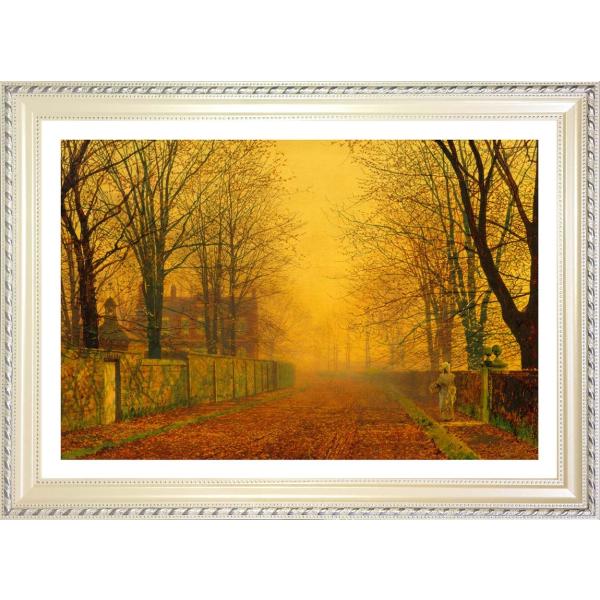 ジョンアトキンソングリムシャウ　John Atkinson Grimshaw【作品名】Evening Glow　　 　【ポスターの仕様】・サイズ/A3サイズ297ミリ×420ミリ・作品イメージ周りには白のマージンを施しております(写真参照)...
