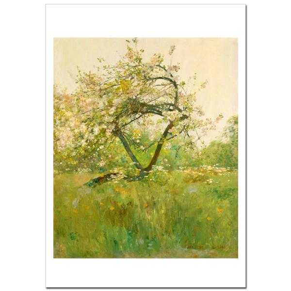 《作家名》フレデリックチャイルドハッサム　Frederick Childe Hassam 《作品名》ヴィリエ＝ル＝ベルの桃花 【作品技法】・ジークレー技法・作品の色合いは弊社によるオリジナル色彩調整を行ない、彩度・コントラス　ト・明るさ等が...