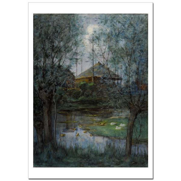 《作家名》ピエト・モンドリアン Piet Mondrian《作品名》Haystack　　【作品技法】・ジークレー技法 ・原画のオリジナル画像から弊社独自の色彩調整を行ない、彩度コントラスト明るさ等が豊かに再現されています。・原画上の劣化(キ...