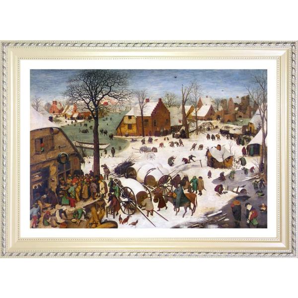 ピーテルブリューゲル(1525年〜1530年頃-1569年）ベルギーの画家【作品名】ベツレヘムの人口調査【ポスターの仕様】・サイズ/A3サイズ297ミリ×420ミリ・作品イメージ周りには白のマージンを施しております(写真参照)。・紙質/丸ま...