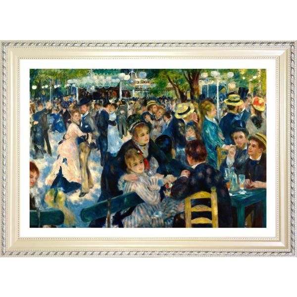 ピエール　オーギュスト　ルノワール（Pierre-Auguste Renoir） 　ムーラン・ド・ラ・ギャレット　　【ポスターの仕様】・サイズ/A3サイズ297ミリ×420ミリ・作品イメージ周りには白のマージンを施しております(写真参照)。...