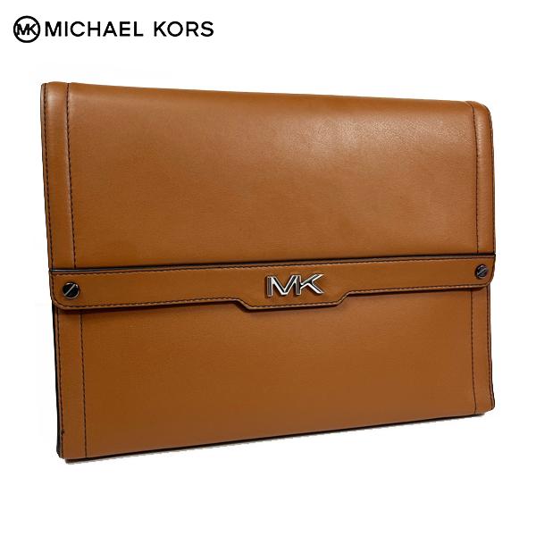 最終セール品 マイケルコース メンズ バッグ ビジネスバッグ セカンドバッグ クラッチバッグ MICHAEL KORS MENS Varick Leather Document Holder Varick レザー ドキュメント ホルダー 3...