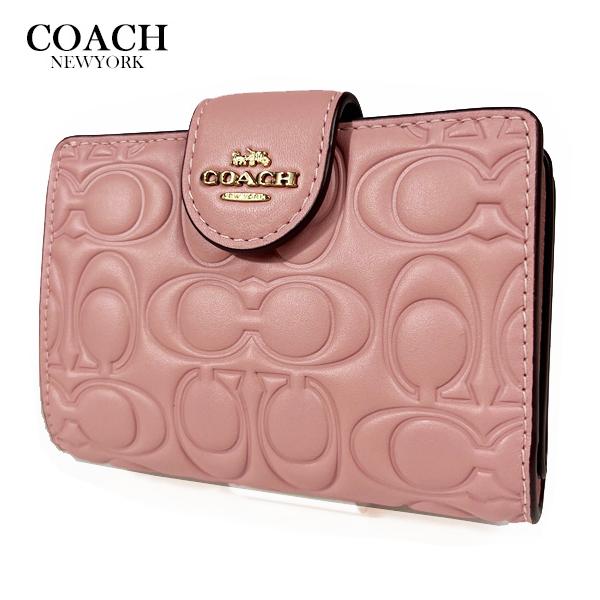 コーチ アウトレット レディース 財布 二つ折り財布 ミディアム財布 COACH MEDIUM CORNER ZIP WALLET IN SIGNATURE LEATHER ミディアム コーナー ジップ ウォレット シグネチャー レザー C...