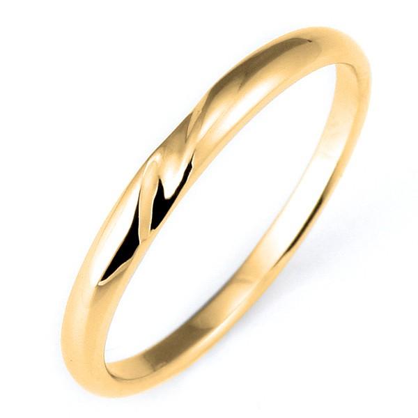 マリッジリング 結婚指輪 イエローゴールド リングペアでつけるものだから、リングはいつまでもその輝きを失わないものを選びたい。そんなふたりのニーズにこたえてくれるペアリング。お仕事モードでもデートにもバッチリＯＫ。シンプルだからEveryd...
