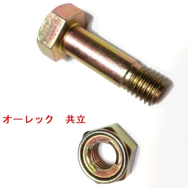 ●価格は、タイトル　記載の　組数分の　ボルトナット　です。●下記の　適合型式の　機械　1台分に　必要数の　替刃用　ボルトナットです。●画像　1枚目が　ボルトナット　1組分の　付属品の　画像です。●記載の　適合型式の　機械　1台分用に　必要数...