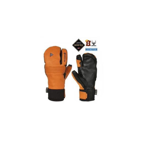 動かしやすさ、握りやすさを追求したオールレザーグローブ