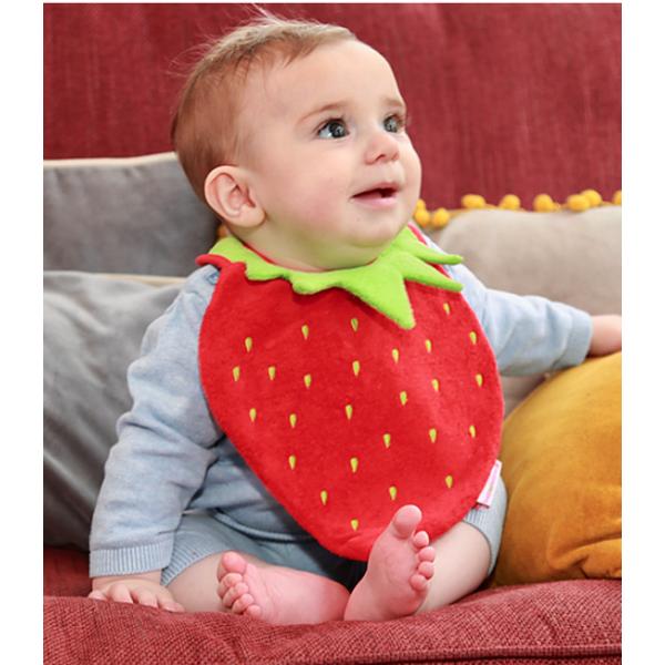 吸収のよい柔らかなタオル地の素材と大き吸収のよい柔らかなタオル地の素材と大きくてインパクトのあるデザインで大人気！！出産祝いのギフトにも最適です。素材コットン　100％インド製同じ商品を実店舗でも販売しておりますので、在庫ありの場合でも、品...