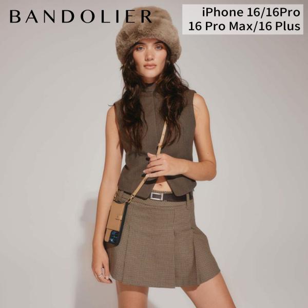 【セレブ愛用者急上昇中のiPhone専用アクセサリーブランド BANDOLIER】MagSafe(ワイヤレス)充電対応スタイル。最大6枚のカードが収納可能な背面ポケットは、携帯スタンドとしてもご使用頂けます。※MagSafe(ワイヤレス)充...