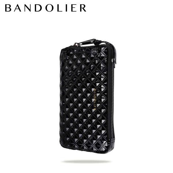 【セレブ愛用者急上昇中のiPhone専用アクセサリーブランド BANDOLIER】ケースと併用できるマチ付きポーチ（シーラブラック）様々なケースと組み合わせてコーディネートを楽しめます。■ブランド名 / 商品名BANDOLIER バンドリヤ...