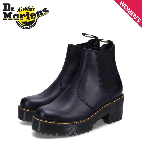 【カルチャーを代表する革新的なシューズ、ブーツブランド Dr.Martens】厚いヒールが特徴的なプラットフォームソールが特徴的なドクターマーチンのチェルシーブーツ「ROMETTY」。絶妙なシボとオイリー仕上げの黒のワイオミングレザーをアッ...
