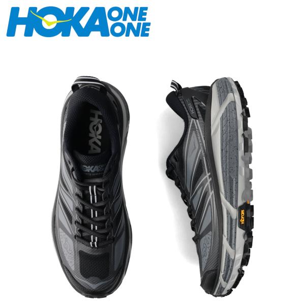 【厚いミッドソールで柔らかいクッショニングと軽さを感じられるブランド HOKA ONEONE】ブランドのルーツである山からインスパイアされ、優れたグリップ性と反発性をライフスタイルシーンにもフィットするデザインに昇華させました。深さ5mmの...