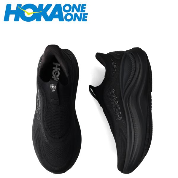 爆買【厚いミッドソールで柔らかいクッショニングと軽さを感じられるブランド HOKA ONEONE】アクティブなリカバリーのために作られたスリッポンシューズです。リカバリーとアクティビティの両立を目指したモデルで、伸縮性のある靴下のようなアッ...