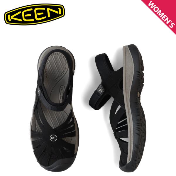 【サンダルはつま先を守ることができるのだろうかというデザインへのチャレンジから生まれたブランド KEEN】優れた機能とシンプルなデザインを併せ持ったコンフォートサンダル。ポートランドの別名はRose City、バラの花をモチーフにしたアッパ...