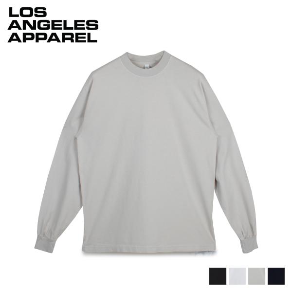 【元アメリカンアパレル(American Apparel)CEOのダブ・チャーニー(Dov Charney)が創設したブランド LOS ANGELES APPAREL】ロサンゼルスアパレル、通称ロスアパの長袖クルーネックTシャツです。生地は...