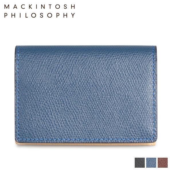 爆買【英国を代表するアウターウエアーブランドとして本物志向の人々に愛され続けるマッキントッシュ。そのセカンドラインとして誕生したマッキントッシュ フィロソフィー。】マッキントッシュ フィロソフィーから人気の名刺入れが入荷。発色が美しく、表面...