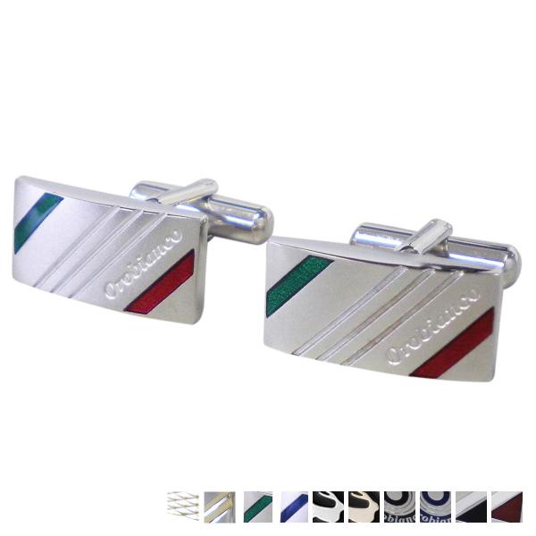 【流行を追い求める事なく、長く愛用できる製品作りを続ける新進ファクトリーブランド Orobianco】オロビアンコから人気のカフスボタンが入荷。シンプルなデザインにワンポイントとしてロゴがデザインされるなど、フォーマルなスタイルの時、シャツ...