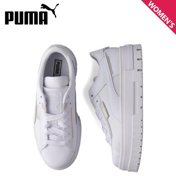 【名作クライドやスエードを生み出し、アスリートを足元から支えるブランド PUMA】オリジナルのメイズのアッパーと厚底のソールはそのままに、大胆で斬新なルックスに仕上げたメイズクラッシュドスニーカー。パンチング加工を施した合成皮革ベースのアッ...