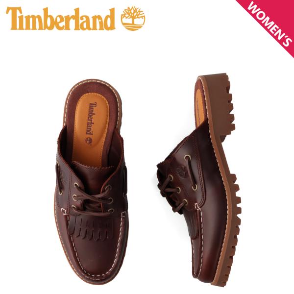 【アメリカを代表するアウトドア・ライフスタイルブランド Timberland】ウィメンズ ノリーン ミュールシューズで、毎日の装いをワンランクアップ。プレミアムなTimberland(R)レザーを使用した、スリッポンスタイルは、快適さとサス...