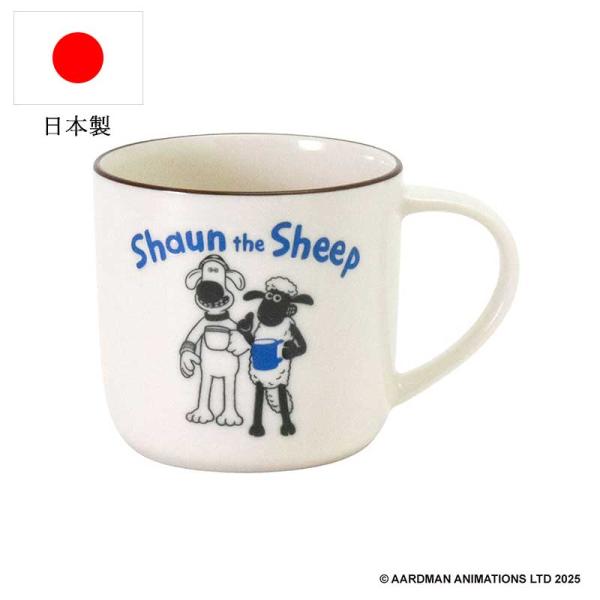 ほっこり癒しの時間にシンプルな白地のマグの周りを、まるでショーンたちが駆け回っているような足跡がアクセントになった楽しいデザインが魅力のマグカップ。ぽってりとした質感が手に優しくなじみ、持つたびにぷっくりポコポコとした絵柄の感触が心地いい。...