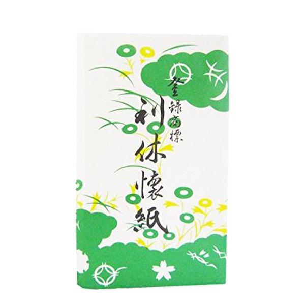 ギフト包装不可※色はお選びいただけませんので、予めご了承ください。※ゆうパケット便　　９点まで（全国一律３５０円）宅配便　　　　　　１０点以上（送料一覧表を参照ください）名称　　利休懐紙（男性用）サイズ　縦20.6×横17.5cm　二つ折り...