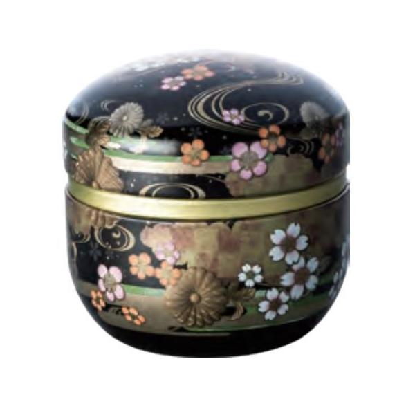 ギフト包装不可名称  茶筒内容量 80ｇ用サイズ  φ86mm×高さ84mm 材質 ブリキ缶（印刷缶）販売者 杉山園茶舗