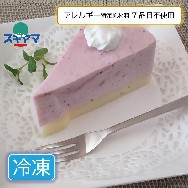 卵、乳、小麦などアレルギー特定原材料8品目を使わずに作った、ムースショートです。香りの良いいちごと豆乳ホイップを使った、軽くてフワフワのムースタイプのケーキです。とろける食感をお楽しみください。上層のムースは滑らかでフワフワ。下層のスポンジ...