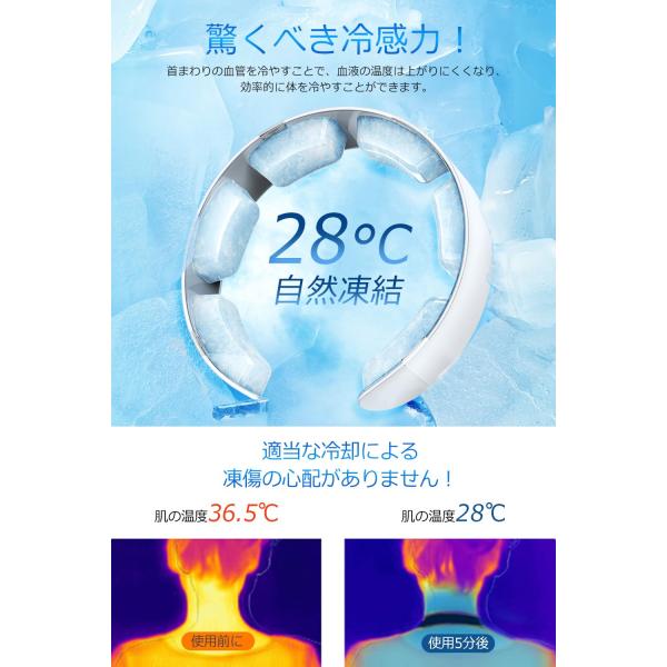 【2023夏新登場！ 熱中症対策】首元にフィットして落ちにくいデザインアイスネックリングです 。運動やアウトドア作業が好きな人、通勤や学校に行く人、釣り愛好家、家事労働者など、さまざまな場面で使用できます。夏場の蒸し暑さや不快感を緩和させる...