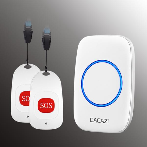 【工事なし・操作簡単】この呼び出しベル（ナースコール、介護用ベル）は、工事なしで設置できるので、機械に弱い方もすぐに使えます。製品はすでにペアリング済みで、受信機をコンセントに挿すと、送信機のSOSボタンを押すだけで受信機から音が鳴ります。...