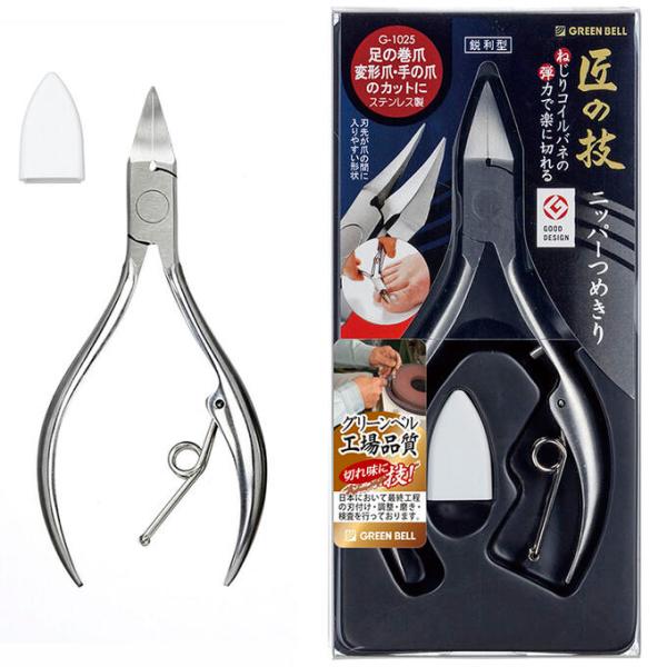 ＜商品紹介＞■このニッパーの最後の本刃付け、磨き、調整、検査は関の熟練した職人が持てる技術を全て注ぎ一丁ずつ作業を行っていますので繊細かつ強靭、鋭利性と耐久性抜群の逸品に仕上げています。＜商品詳細＞品名：ステンレス製ニッパーつめきり(鋭利型...