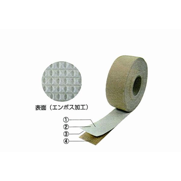 ■品番100巾x10m巻  Ｆ38380■機能・仕様・紫外線対策用の高耐候性テープです。屋外露出配管の紫外線対策にお使いください。・表皮層の耐候性素材にエンボス加工を施し、伸びやすく施工性に優れています。・シワのない美しい仕上がりが可能です...