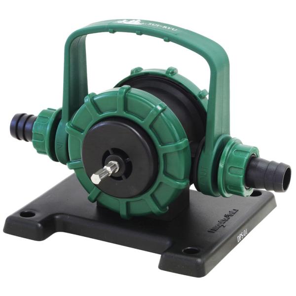 ■品番DPS-01■機能・仕様・電気ドリルのチャックに接続して使用する完全自給式ポンプです。・雨で溜った水たまりやトイレの水抜きなど、現場の給排水作業に便利です。・ベースにφ4.2mm穴付で、コーススレッドなどで木材に固定することが可能です...