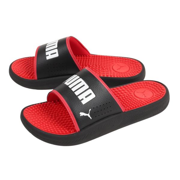 ●素材:【アッパー】人工皮革 【アウトソール】合成樹脂底(EVA樹脂)【実寸サイズ】●重量:約173g(25.0cm片足)●カンボジア製●マッサージアーチが内蔵されており、スポーツやレジャーのビフォー&amp;アフターにあなたの足に適度な刺...