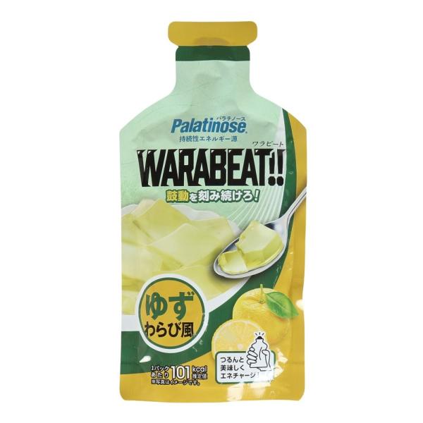 ●原材料:パラチノース(ドイツ製造)、水飴、ゆず果汁、マルトデキストリン/ゲル化剤(増粘多糖類、寒天)、pH調整剤●栄養成分表示:【1本60g当たり】エネルギー101kcal/炭水化物 26g/たんぱく質 0g/脂質 0g/食塩相当量 0....