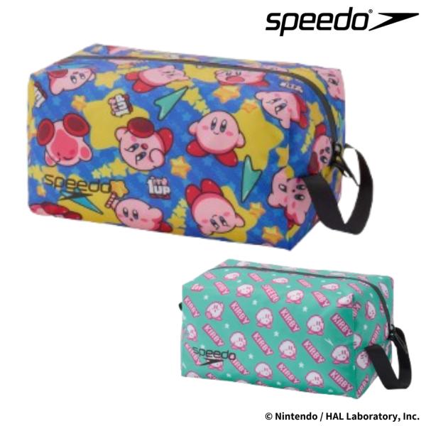 ●素材:リサイクルポリエステル●中国製●サイズ:H12×W24×D14cm●容量:約5L●【コラボレーション企画】持ち運びに便利なウォータープルーフポーチです。●2026年よりSpeedoは世界的人気ゲームシリーズ「星のカービィ」とのコラボ...