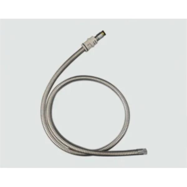 リクシル/イナックス シャワーホース A-4243(シャワー付洗髪洗面水栓用ホース)【仕様】色：メタルA寸法(ホース口径)：14mmB寸法(ホース長さ)：1250mmネジE：M14×1【適合品番】SF-69S-MB ・SF-70S-MB ・...