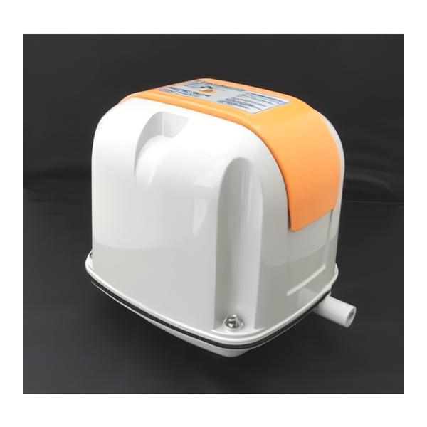 電磁式エアーポンプ AP-30　LP-30A後継機種　省エネタイプ　　　　　定格風量：30L/min　単独浄化槽（5〜約7人槽用）　用途：浄化槽・養魚関係・医療関係・工業関係省エネ・コンパクト設計・低騒音・低振動耐久性の向上・アース工事不要...