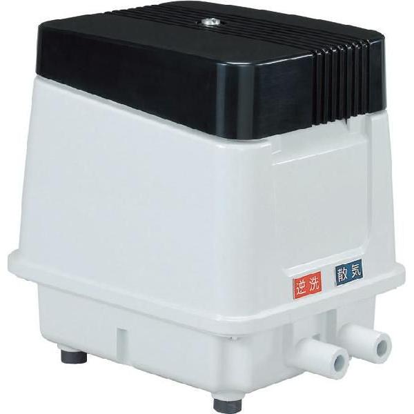 電磁式エアーポンプ（逆洗タイマー付）【省エネ型】EP-60EN(R)　右側散気定格風量：60L/min　パイプが２本でているタイプのブロワーポンプです。※逆洗時・可変風量タイプには対応いたしません。※EP-60EN(R)はEP-60ER →...